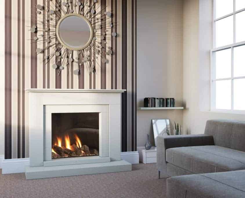 Artisan Beckford Limestone Fireplace - Artisan Fireplace Design