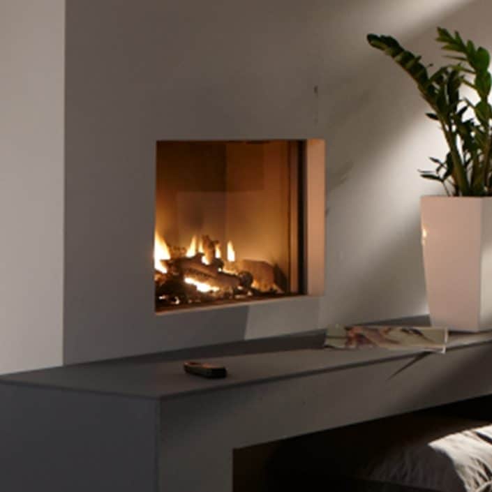 Artisan Modore 75H Glass Fronted Gas Fire - Artisan Fireplace Design