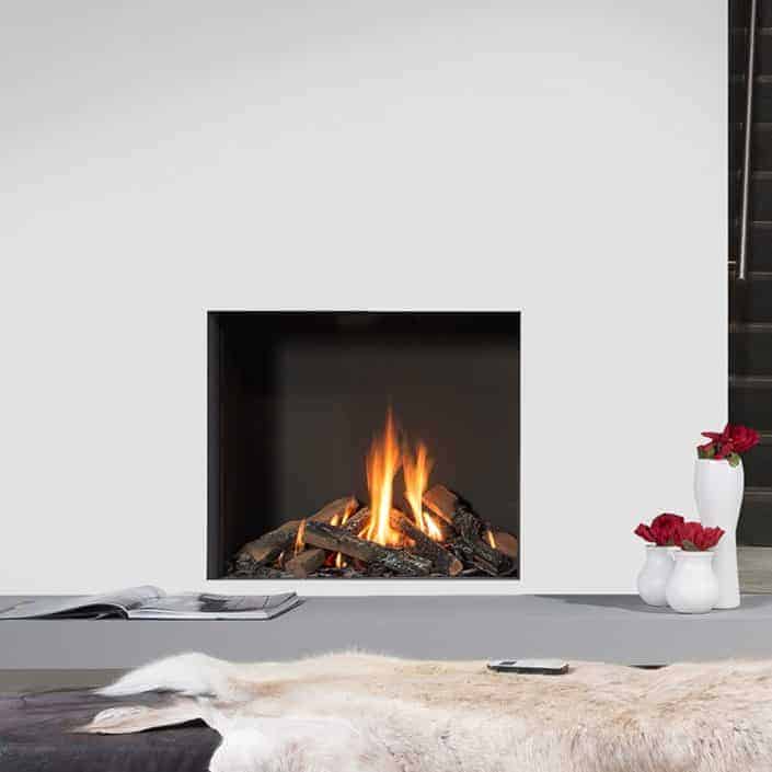 Artisan Modore 75H Glass Fronted Gas Fire - Artisan Fireplace Design